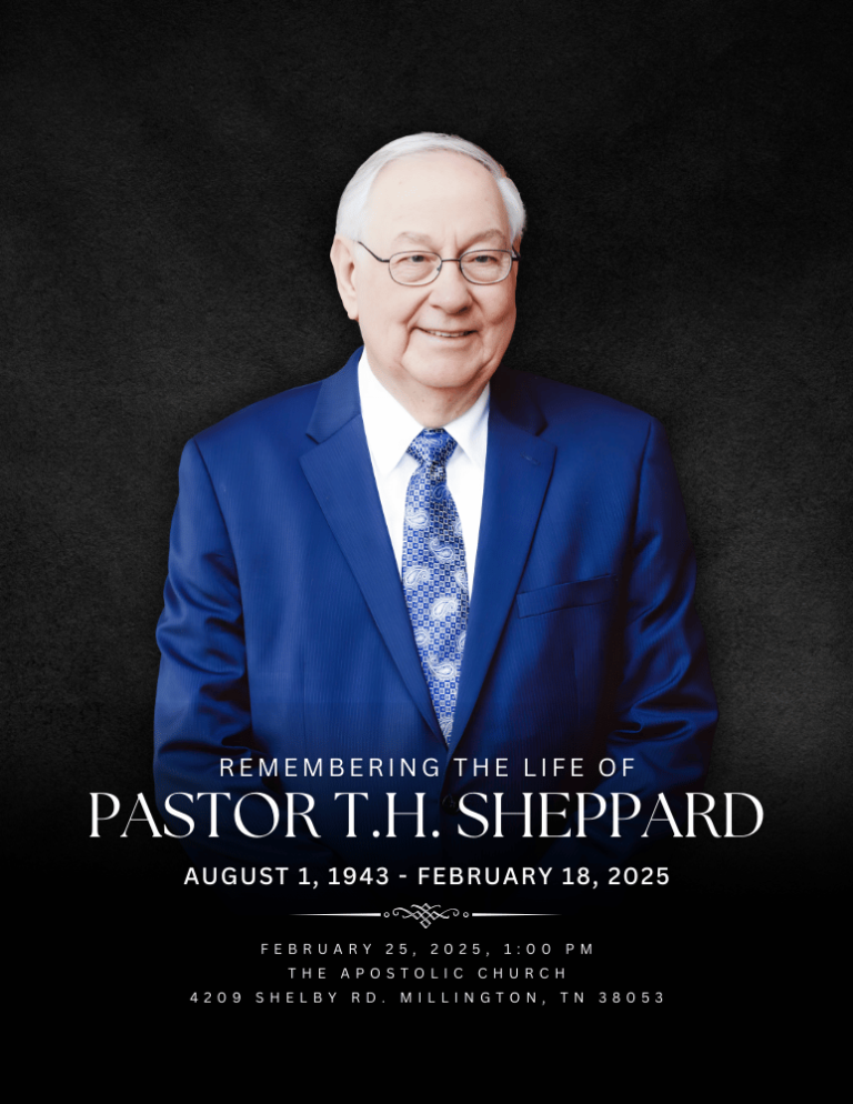Remembering Pastor Sheppard - The Apostolic Church